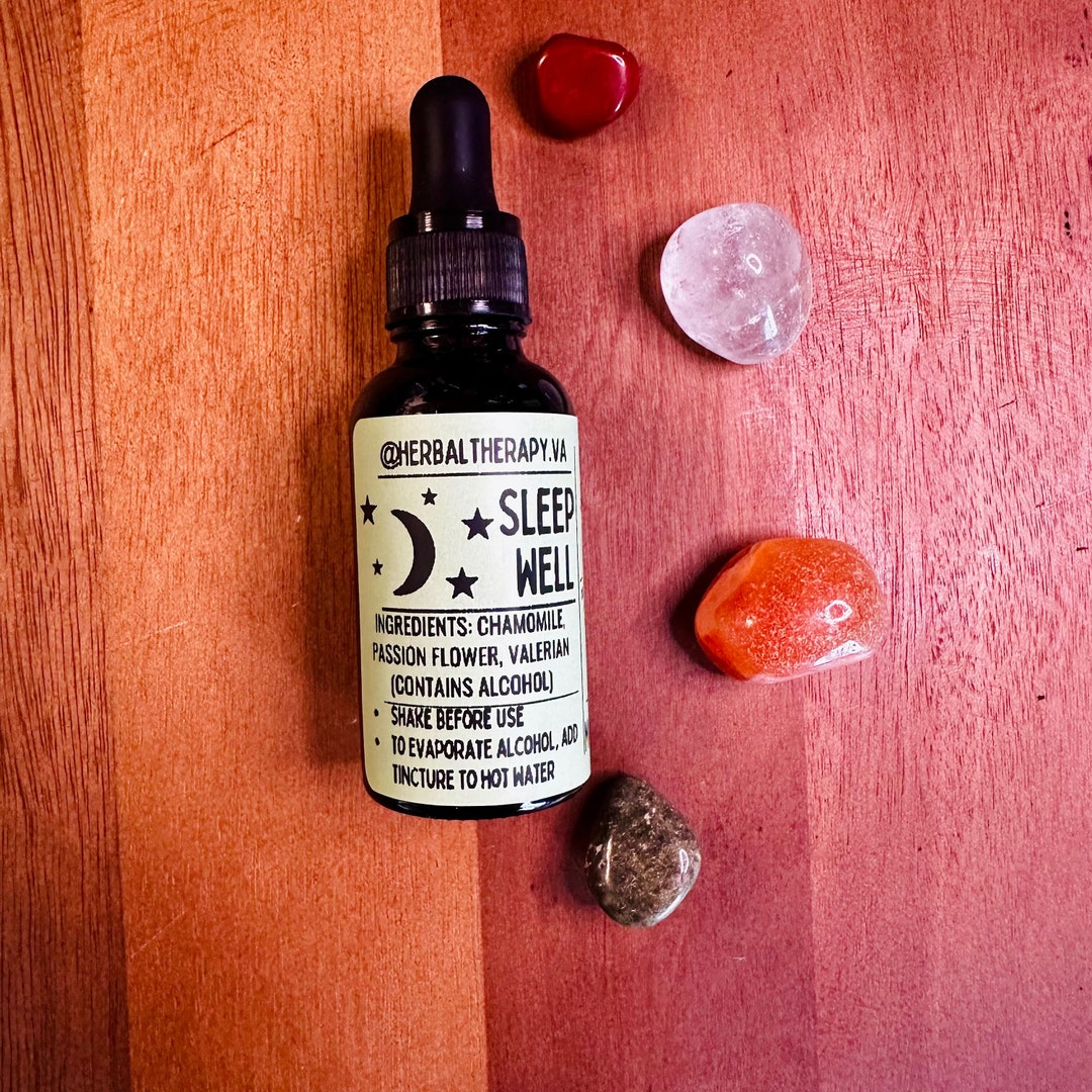 Sleep Well Tincture, Sleepytime Tincture, Sleep Tincture, Natural Sleep ...