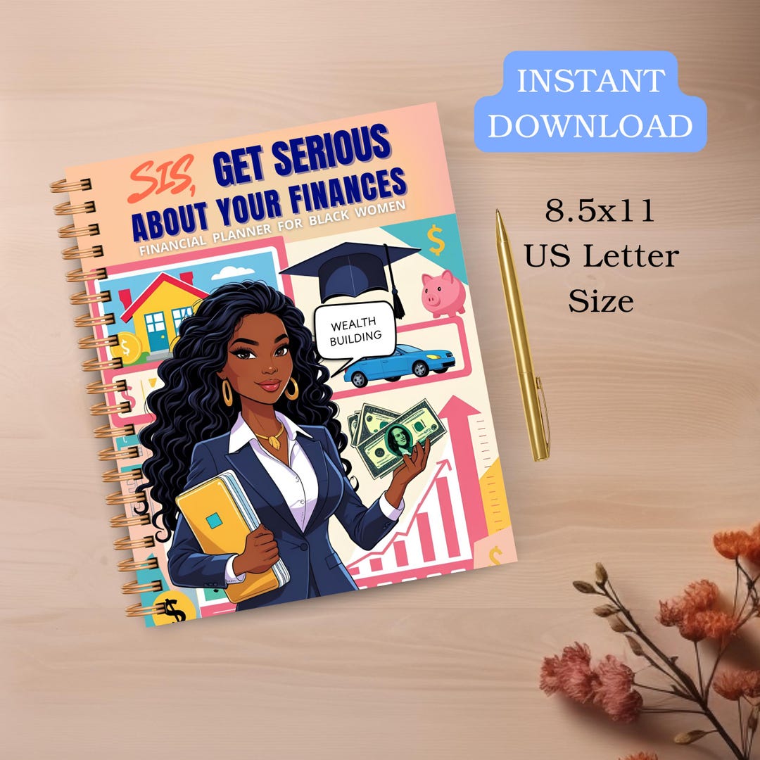 Finance Planner for Black Women: Wealth Building Journal (PDF Download ...