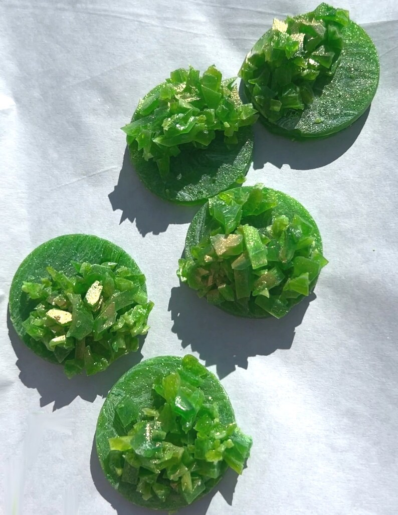 Green Apple Flavorful Crystal Candy, Kohakutou Japanese Agar Crystal ...