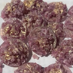Blueberry Crystal Candy, Gemstone Candy, Kohakutou, Edible Gem, Edible ...
