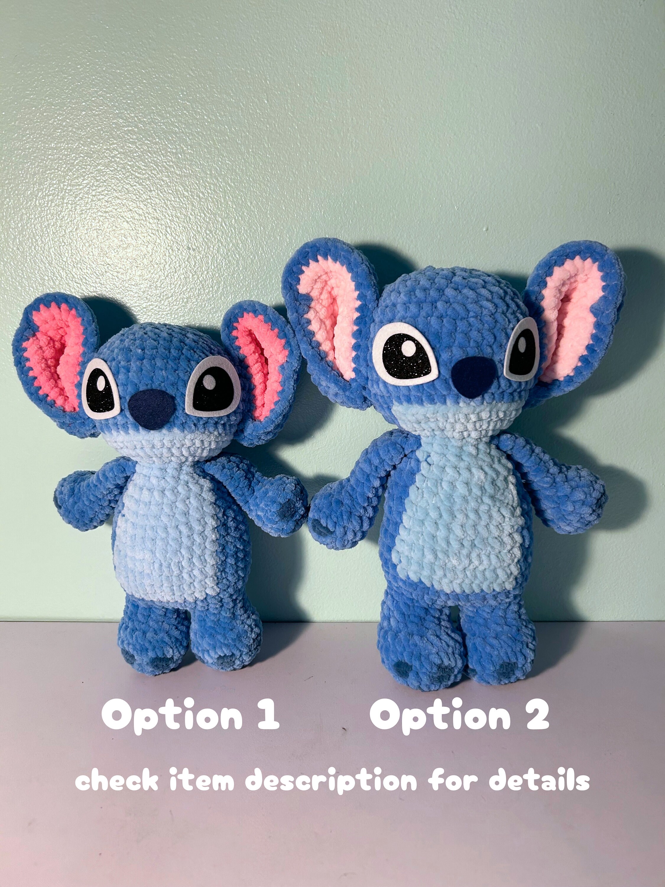 Crochet Stitch blue Alien Plushie - Etsy