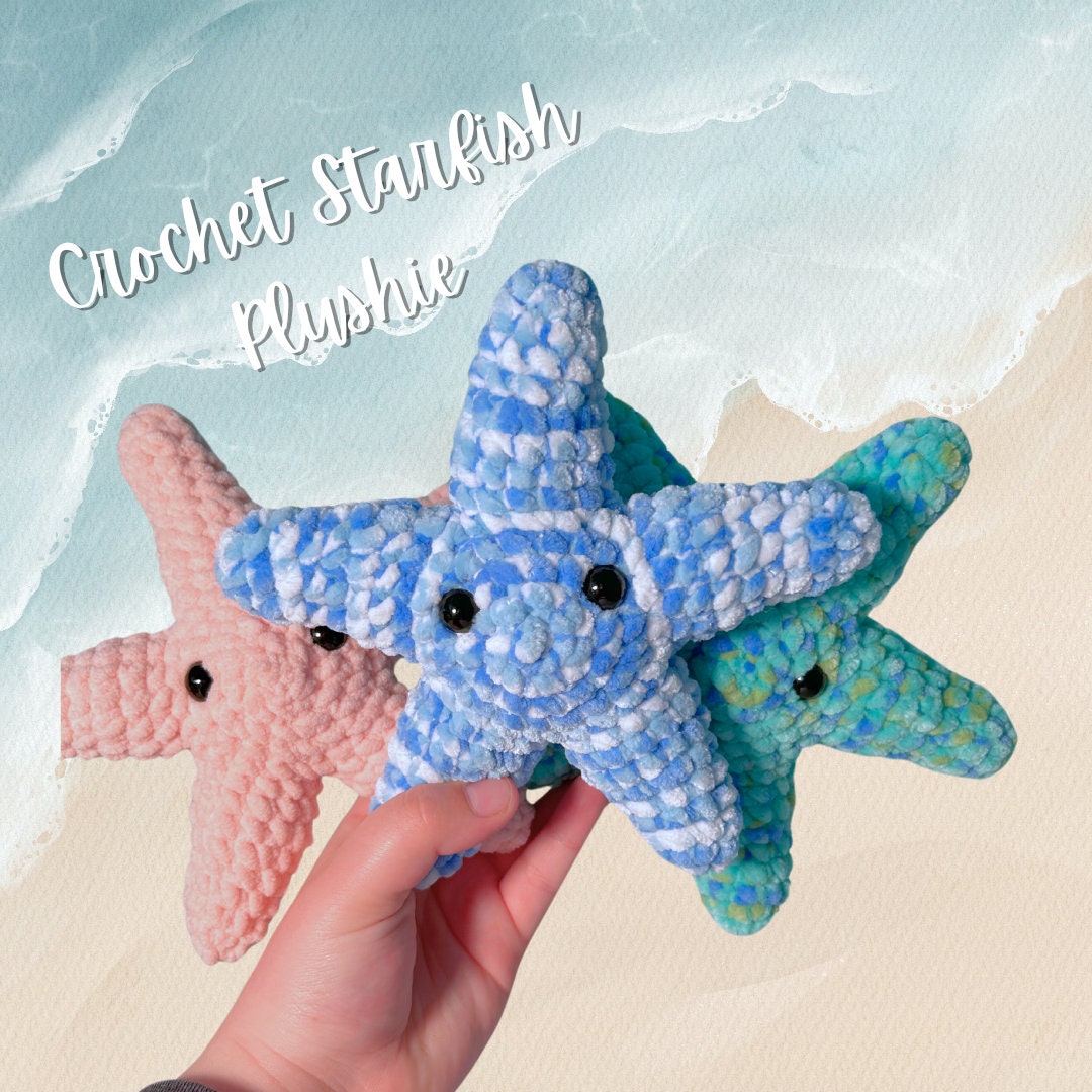 Crochet Starfish Plushie - Etsy