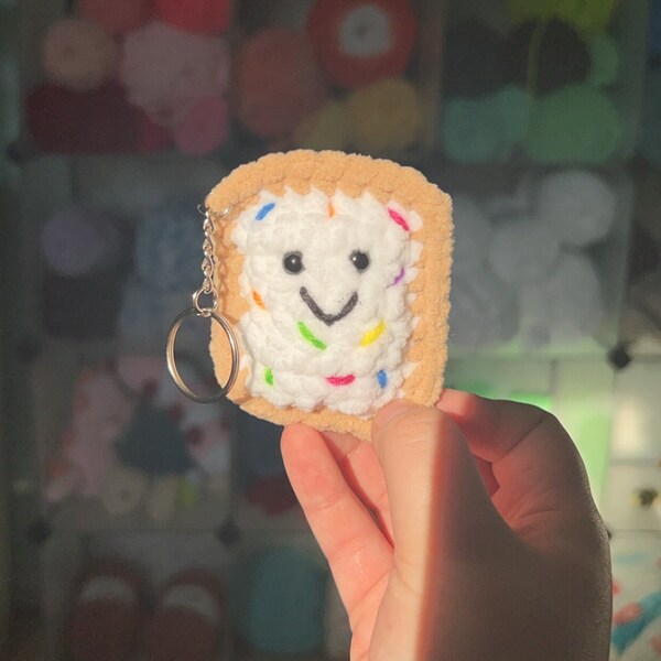 Pop Tart Keychain - Etsy