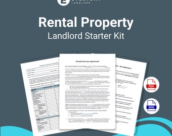 Set of 10 Landlord Template Bundle, Landlord Lease Forms Bundle ...