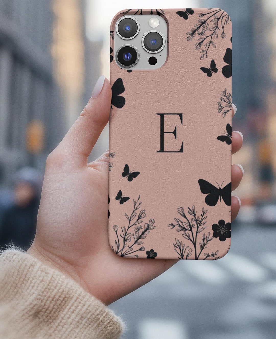 Monogram Phone Case Initial iPhone Case Personalized iPhone Case for ...