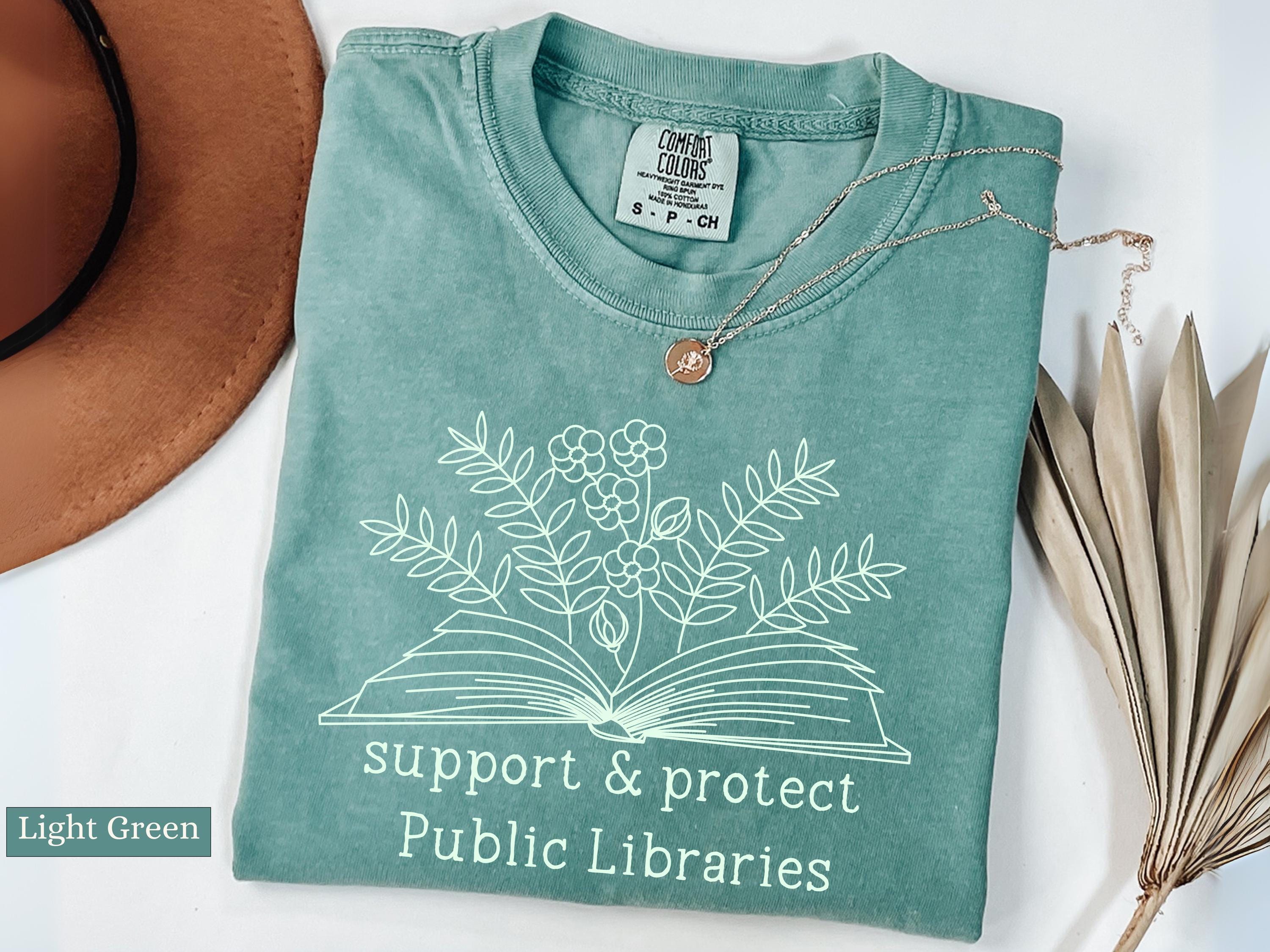 Support and Protect Public Libraries Shirt, Library Gift Ideas, Protect ...