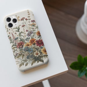 Wildflowers Phone Case | Floral Phone Cover | Spring Phone Case ...