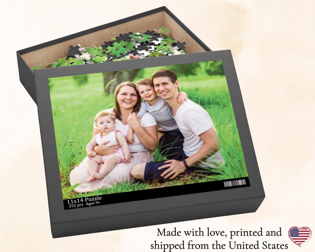 Custom Photo Puzzle for Dad, Puzzle From Photo, Custom Photo Puzzle for ...