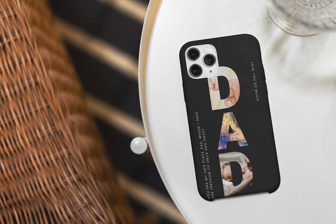 Personalized Father's Day Gift for Dad, Dad Phone Case With Picture for ...