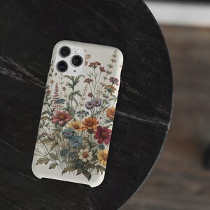 Wildflowers Phone Case | Floral Phone Cover | Spring Phone Case ...