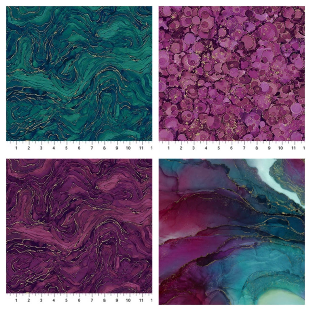 Northcott Midas Touch Fabric - Etsy