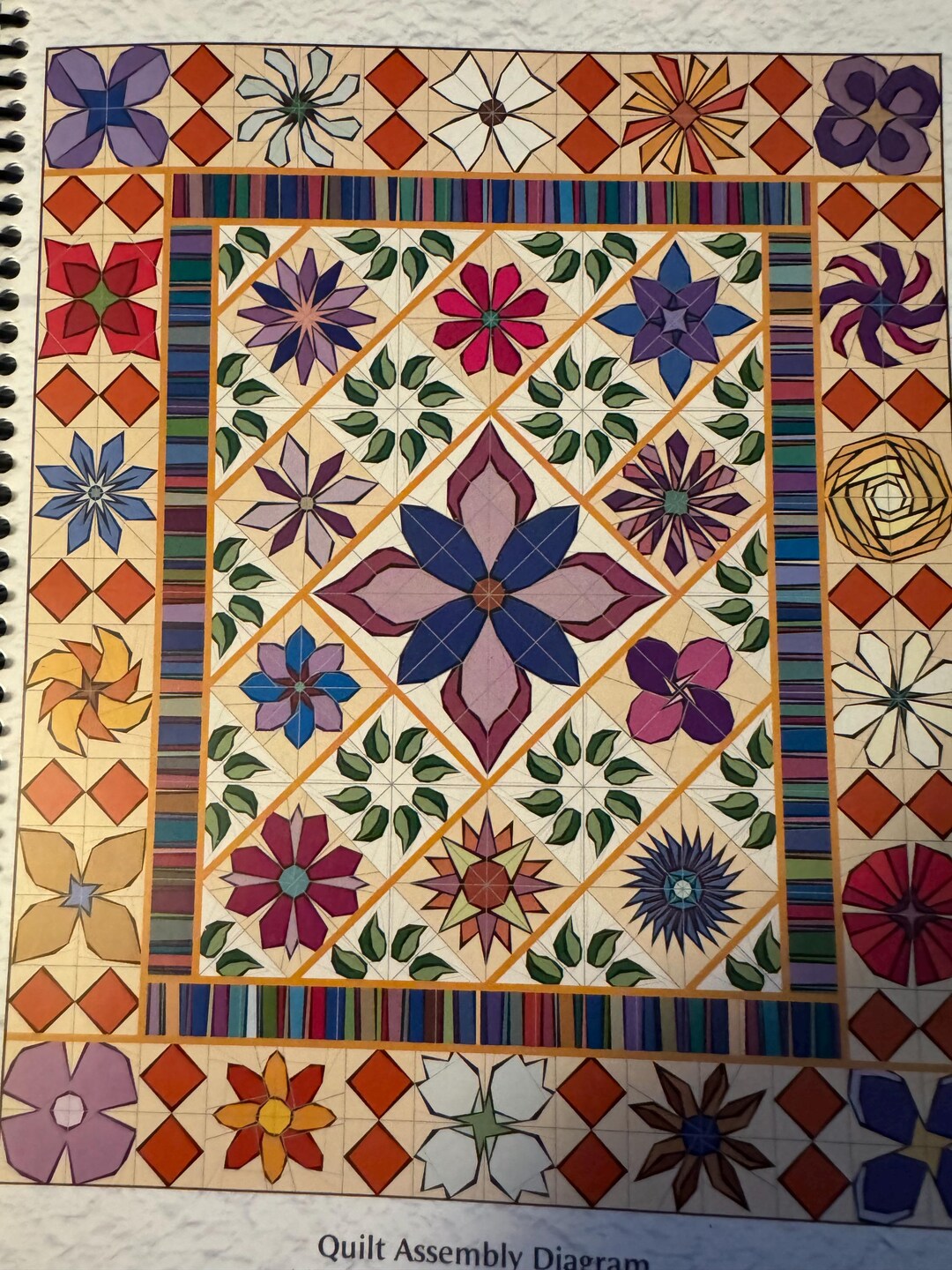 Fresh Cut Flowers Quilt Kit - Etsy