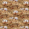 Game Birds Fabric by Cyrus Clark TWO Pieces: 2 Yds. - 2" X 56" AND 1 Yd ...