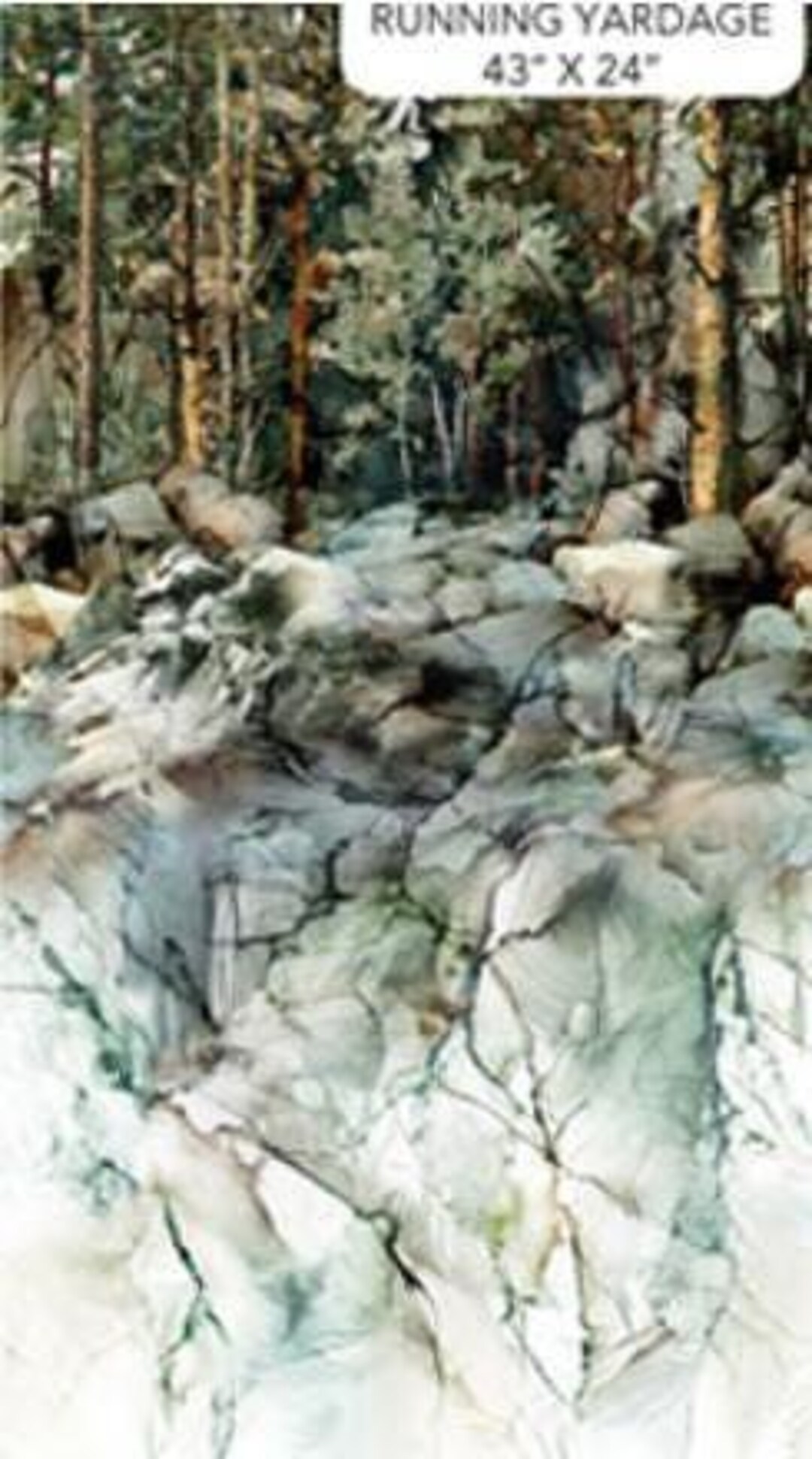 Scenic Panel From Lone Wolf Collection by Northcott DP-27182-66 - Etsy