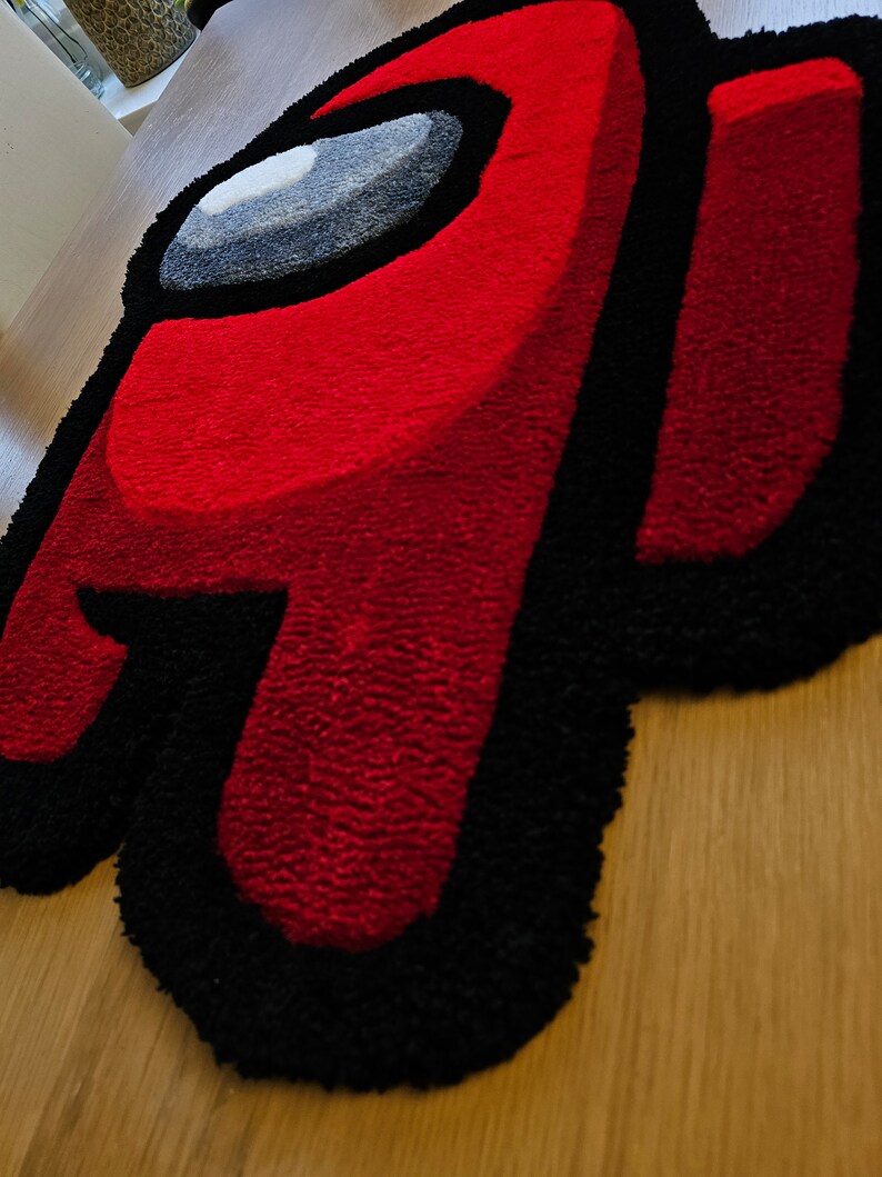 Hand Tufted Among Us Rug - Etsy