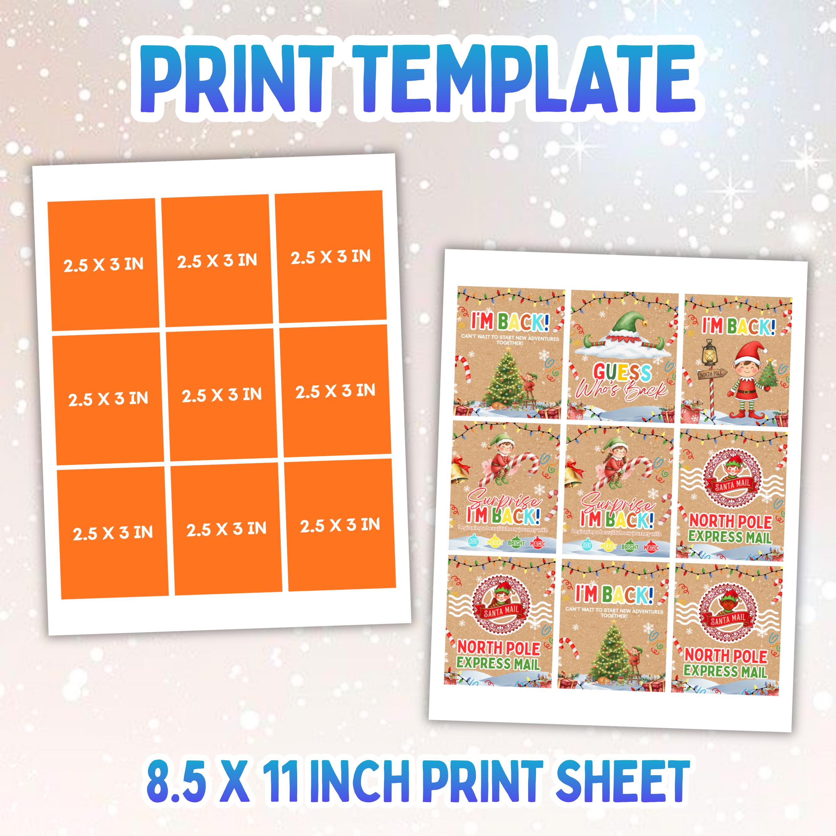 14 Christmas Elf Arrival Signs, Christmas Elf Arrival Banners Template ...