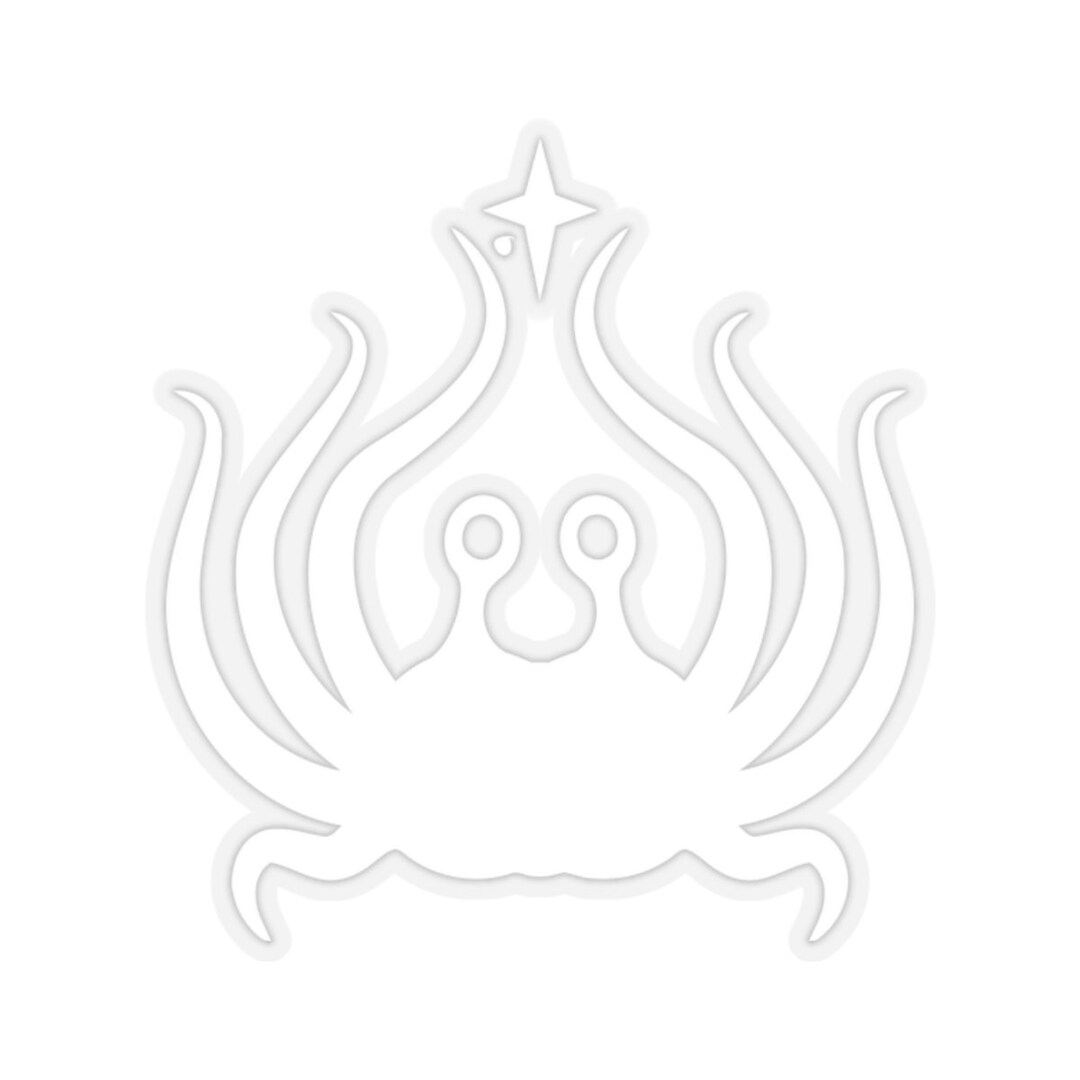 FSM Sticker white Galaxy Creature Decal, Space Theme Sticker, Kids Room ...