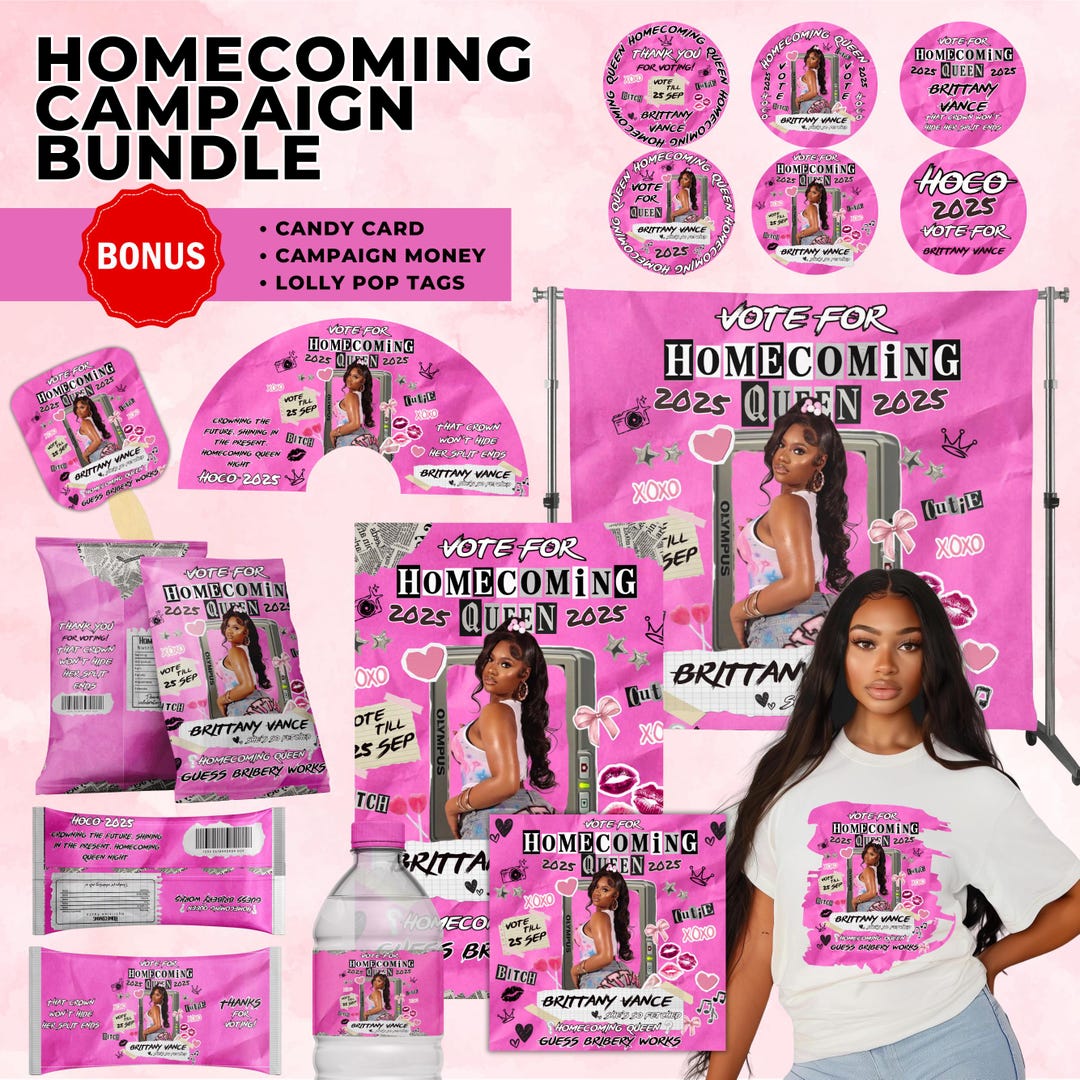 Homecoming Campaign Treat Bundle,vote for Mean Queen Homecoming Mean ...