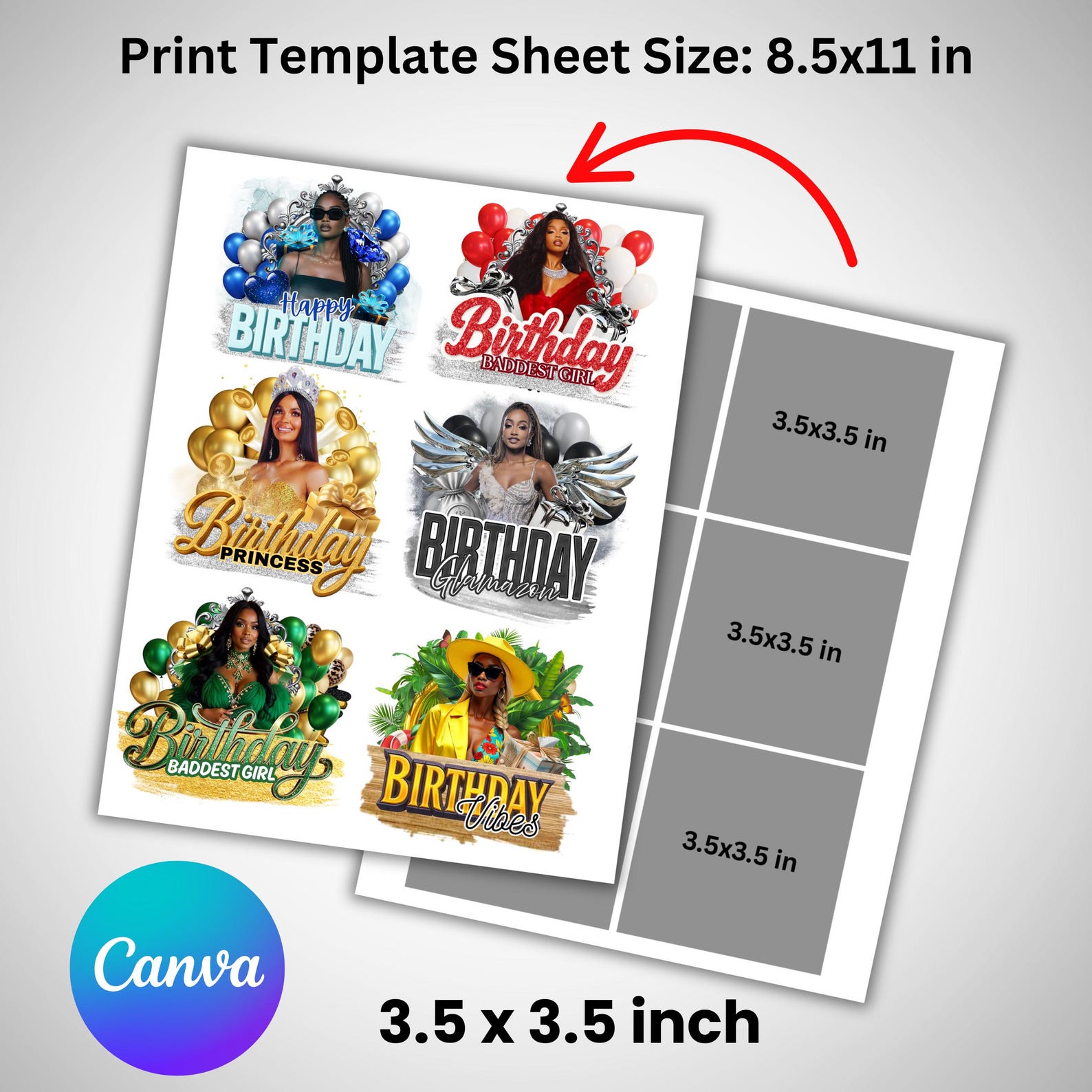 Styrofoam Cup Sticker Template, Editable Party Cup Template ...