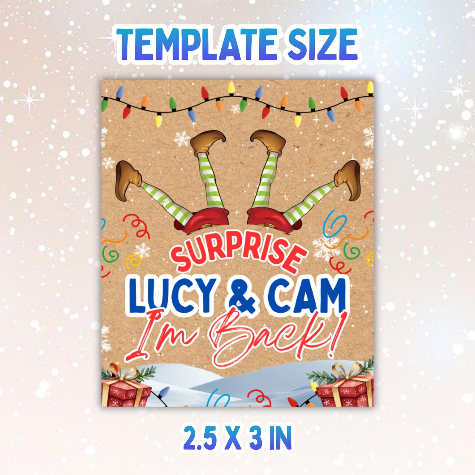 14 Christmas Elf Arrival Signs, Christmas Elf Arrival Banners Template ...