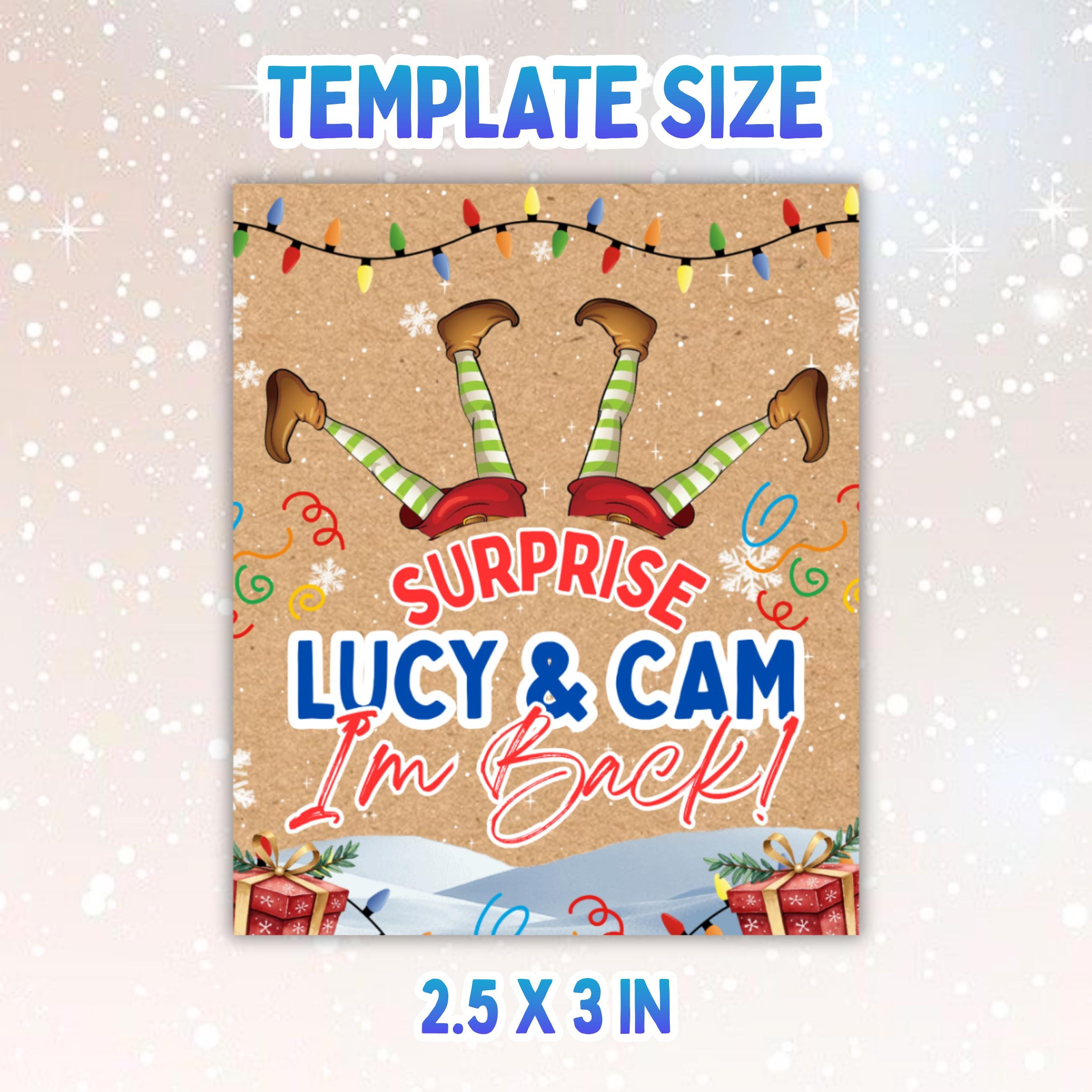 14 Christmas Elf Arrival Signs, Christmas Elf Arrival Banners Template ...