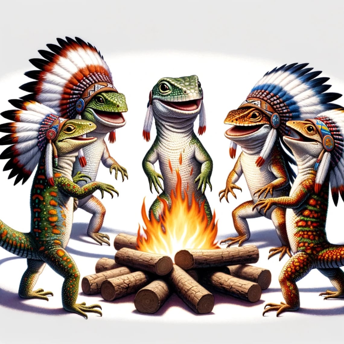 Native American Lizards - Etsy