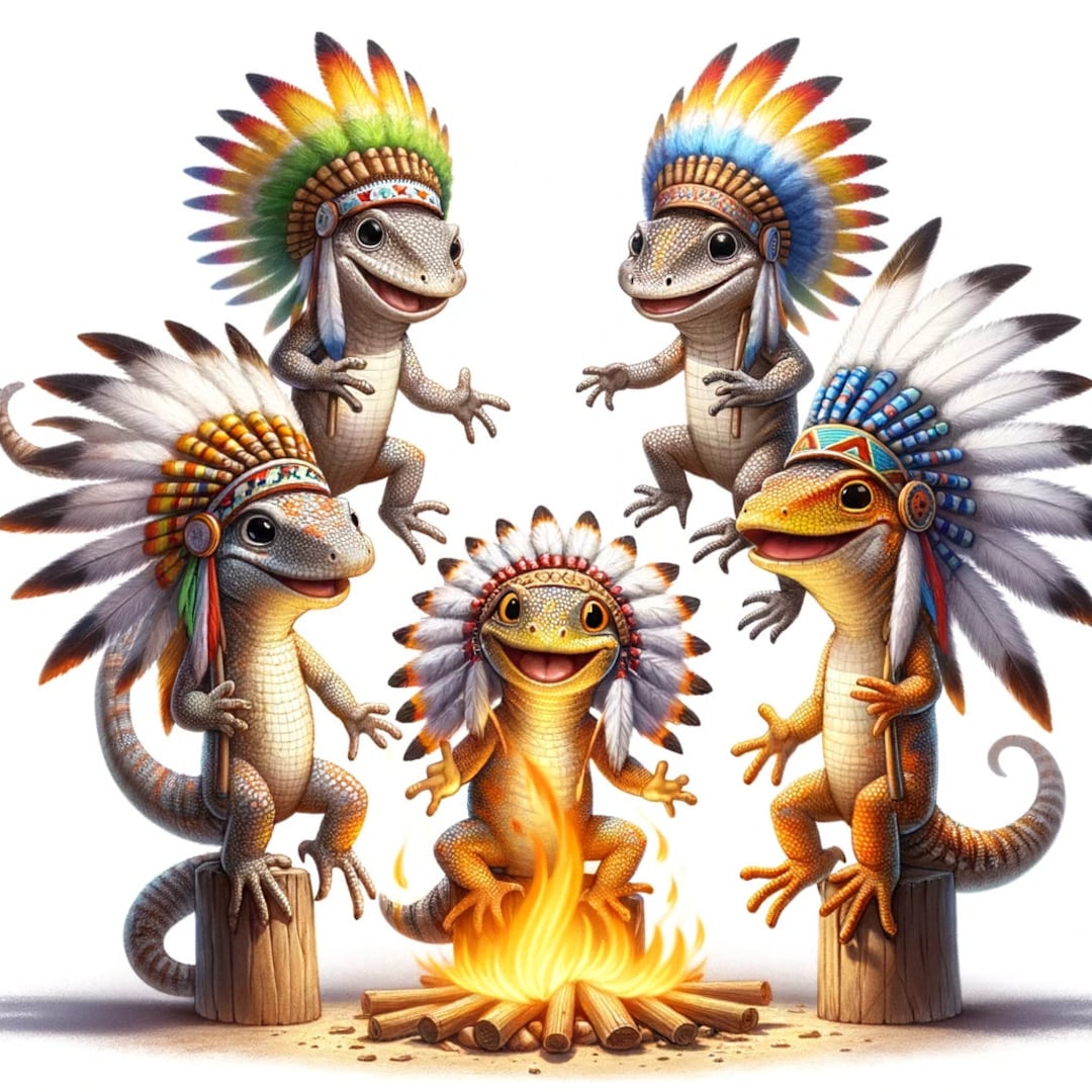 Native American Lizards - Etsy