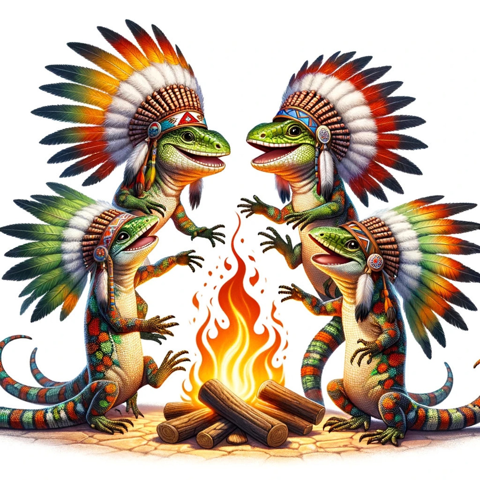 Native American Lizards - Etsy