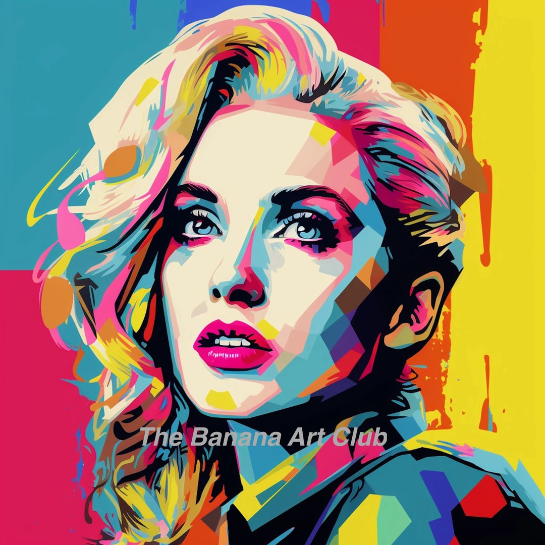 Madonna, Pop Art, Andy Warhol, Iconic - Etsy