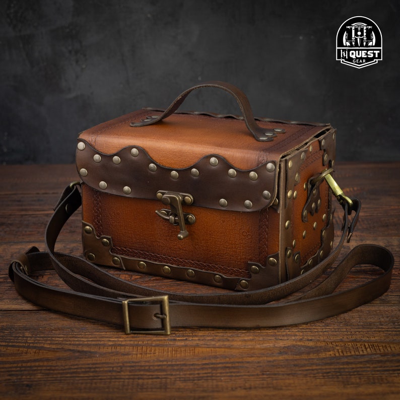 Potion Bag for Alchemist Fairy Trunk Steampunk Vials Box Larp Druid ...