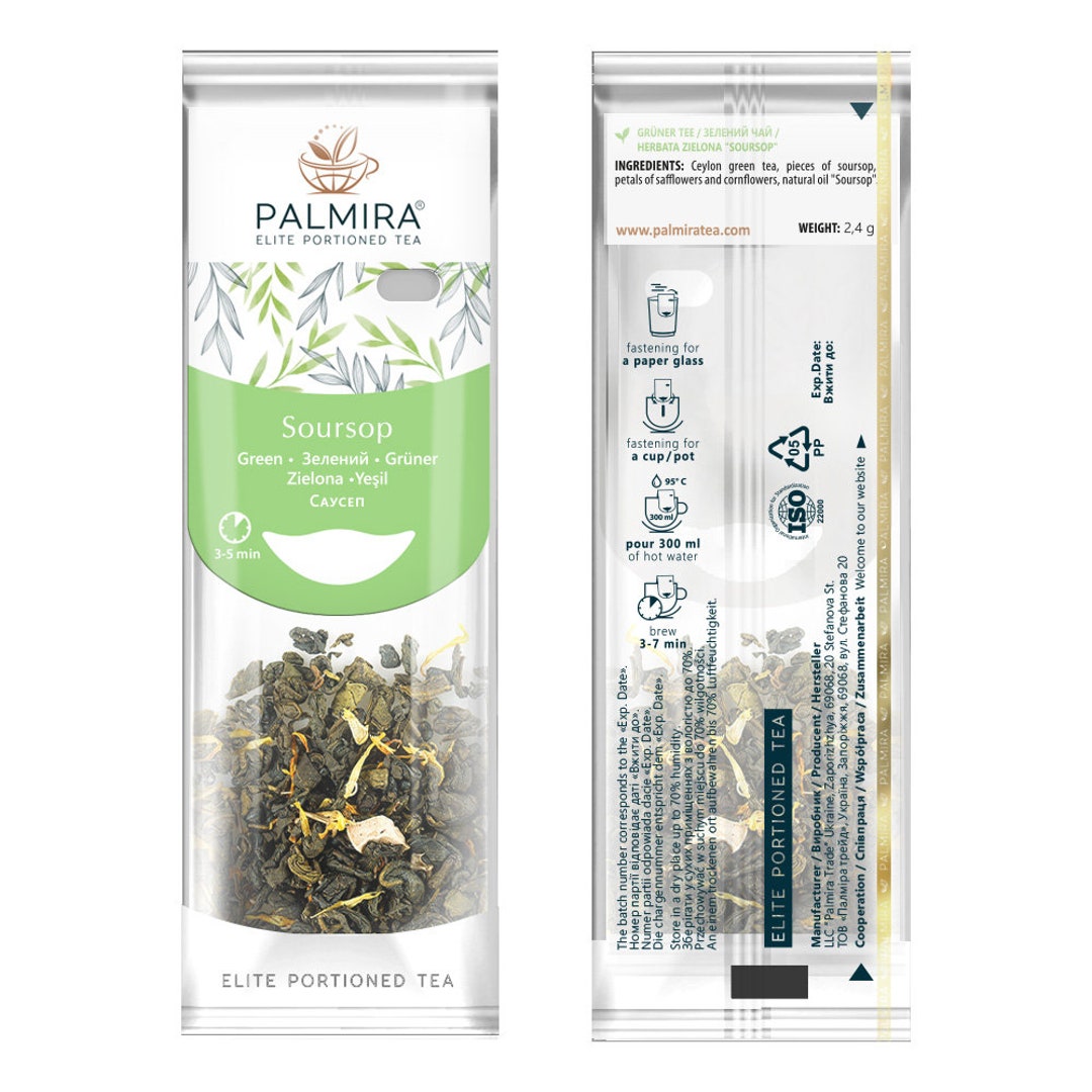 Soursop Green Fruit Tea T-CUP 10 Tea Bags - Etsy