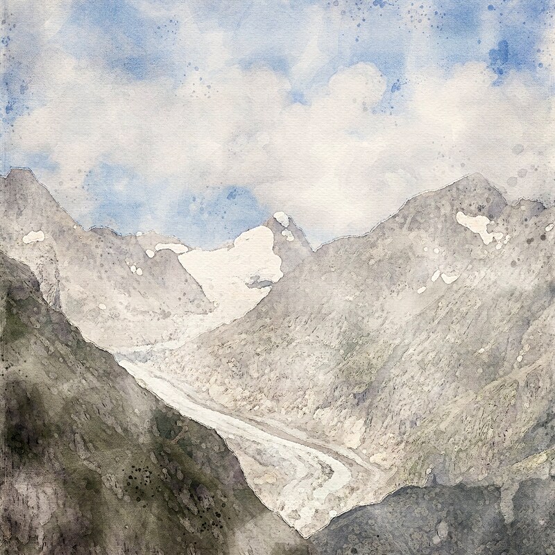 Alpine Painting - Etsy