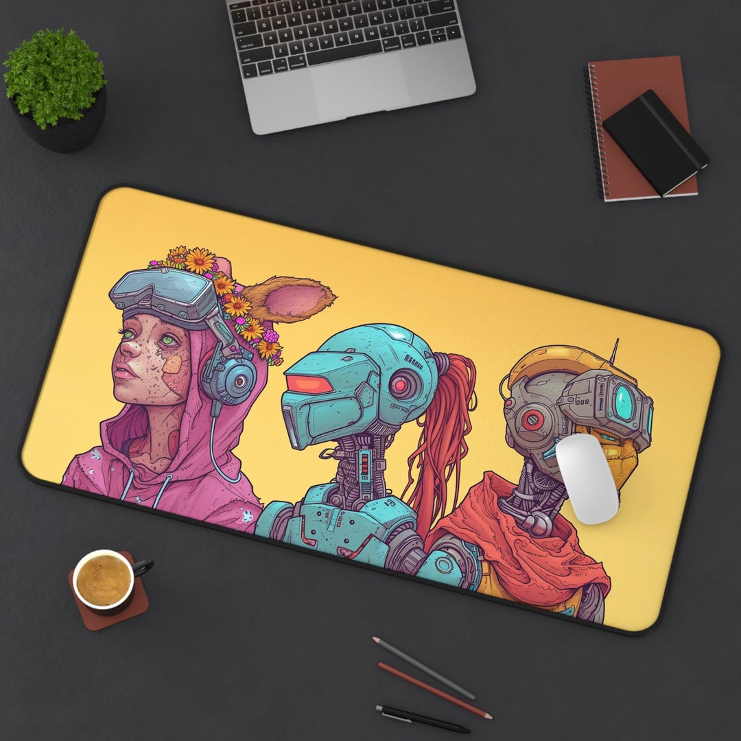 Cyberpunk Desk Mat, MTG Playmat, Extended Mouse Pad, Gaming Mouse Pad ...
