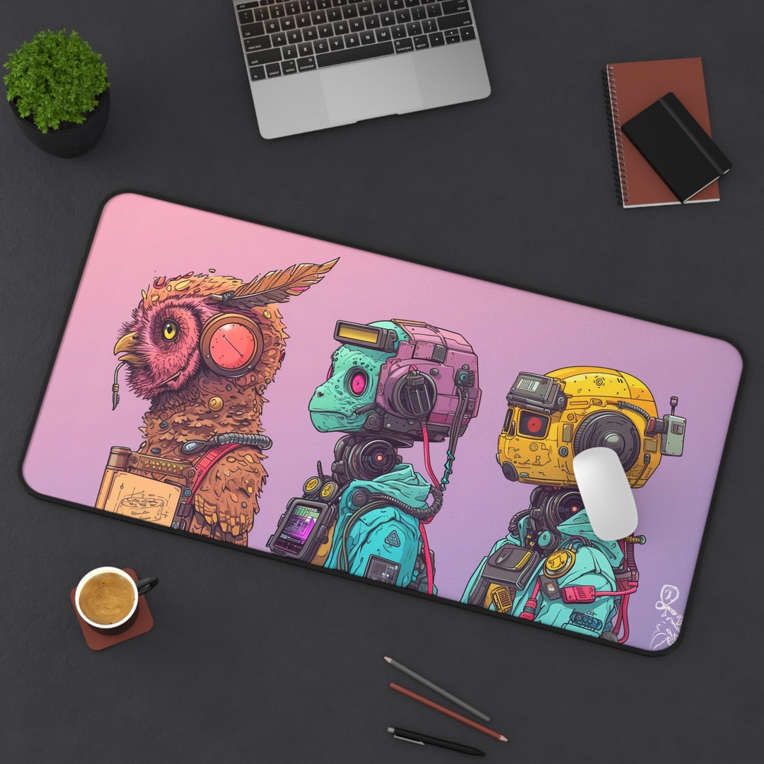 Cyberpunk Desk Mat, MTG Playmat, Extended Mouse Pad, Gaming Mouse Pad ...