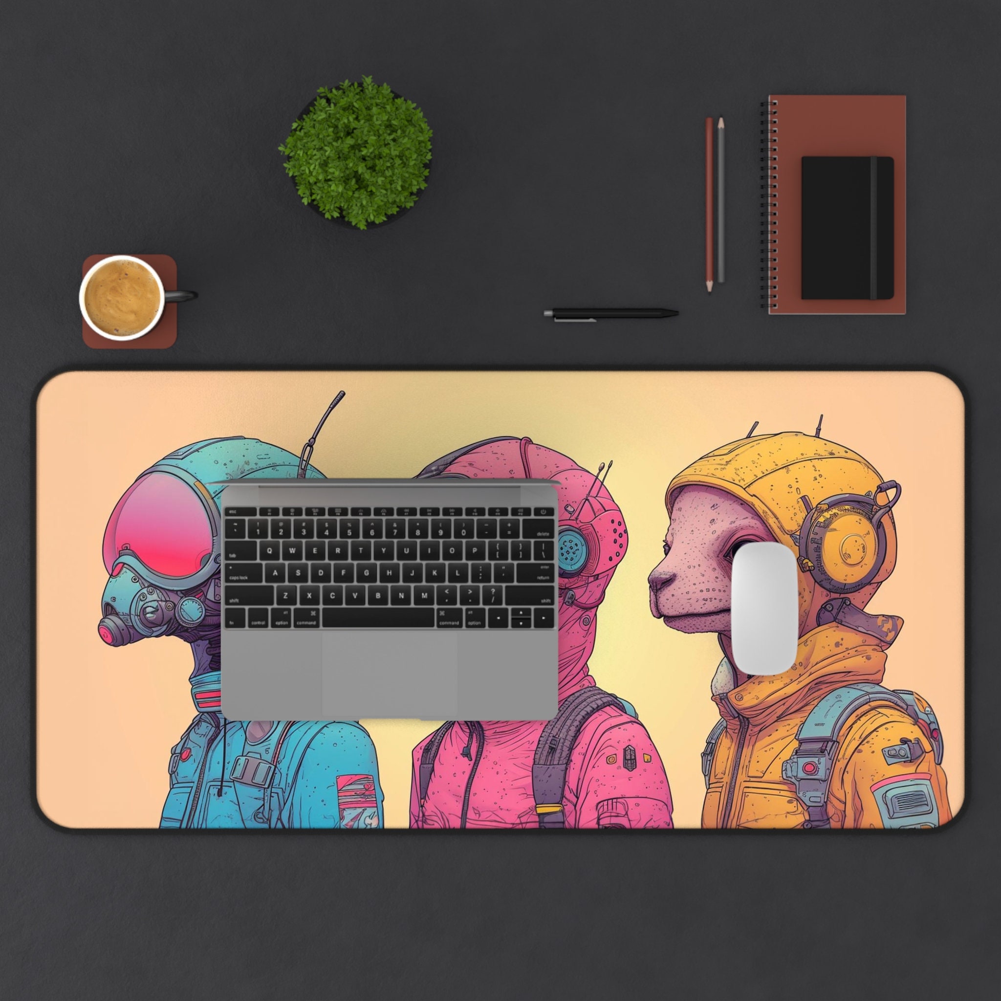 Cyberpunk Desk Mat, MTG Playmat, Extended Mouse Pad, Gaming Mouse Pad ...