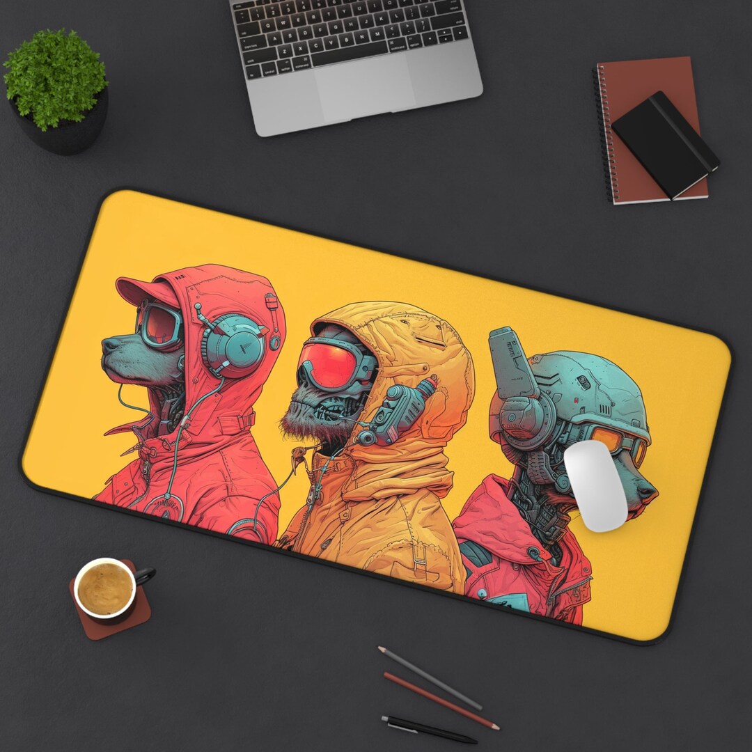 Cyberpunk Desk Mat, MTG Playmat, Extended Mouse Pad, Gaming Mouse Pad ...