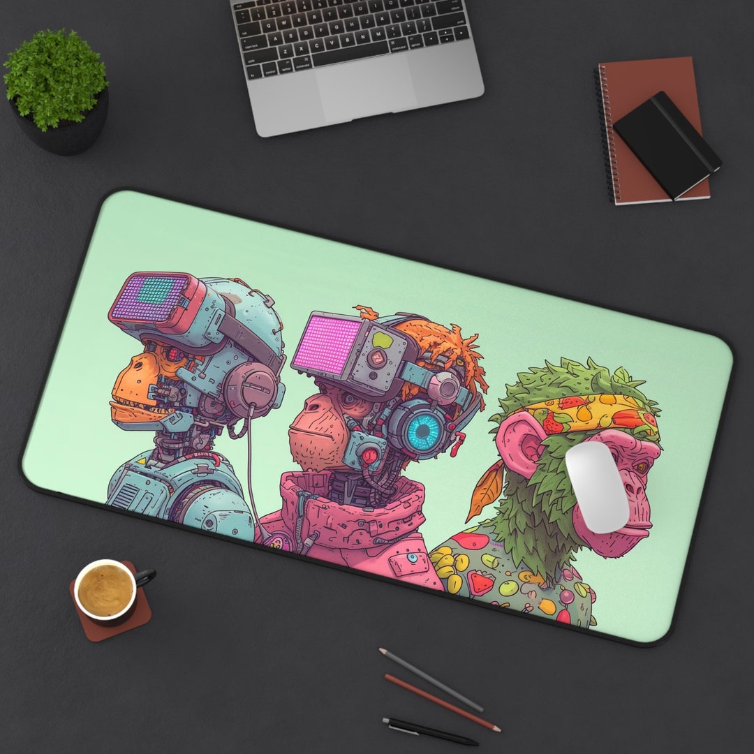 Cyberpunk Desk Mat, MTG Playmat, Extended Mouse Pad, Gaming Mouse Pad ...