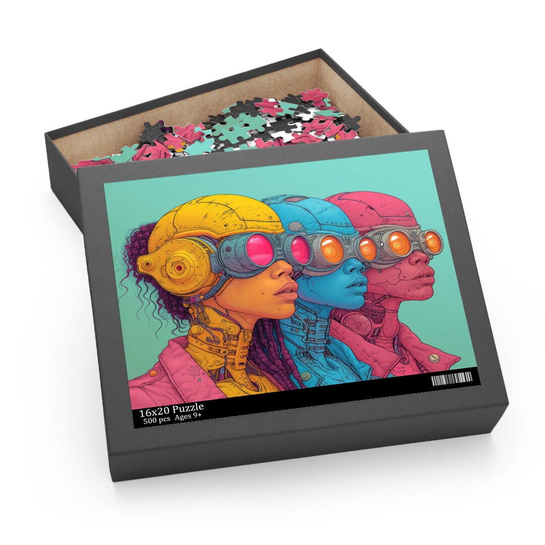 500-piece Sci-fi Puzzle, Cyberpunk, Fantasy Characters and Scenes Dive ...