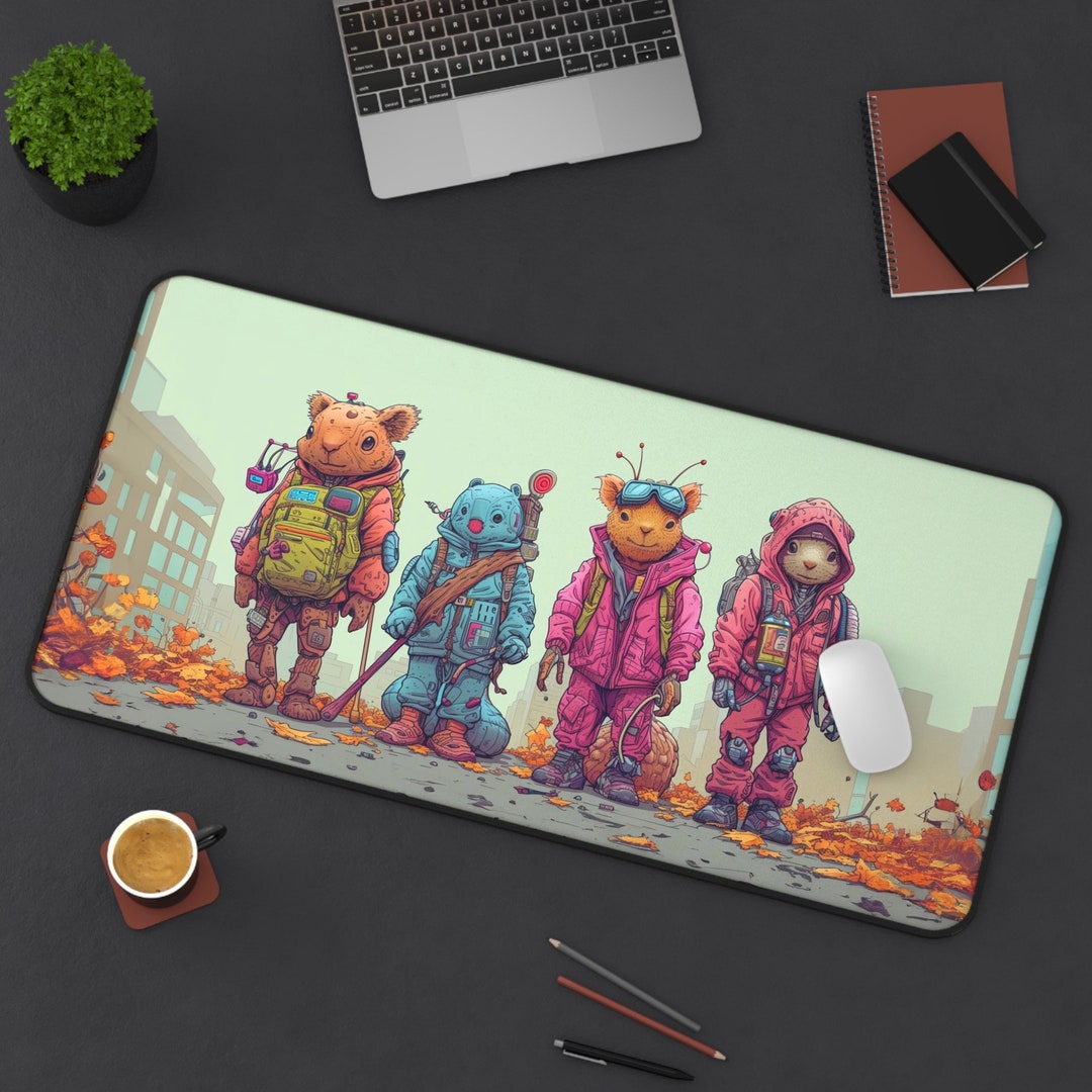 Cyberpunk Desk Mat, MTG Playmat, Extended Mouse Pad, Gaming Mouse Pad ...