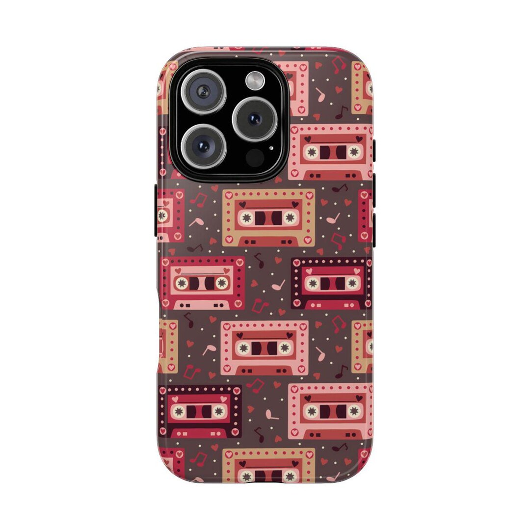 Retro Cassette Tape Phone Case for Iphone, Samsung Galaxy, Pixel Models ...