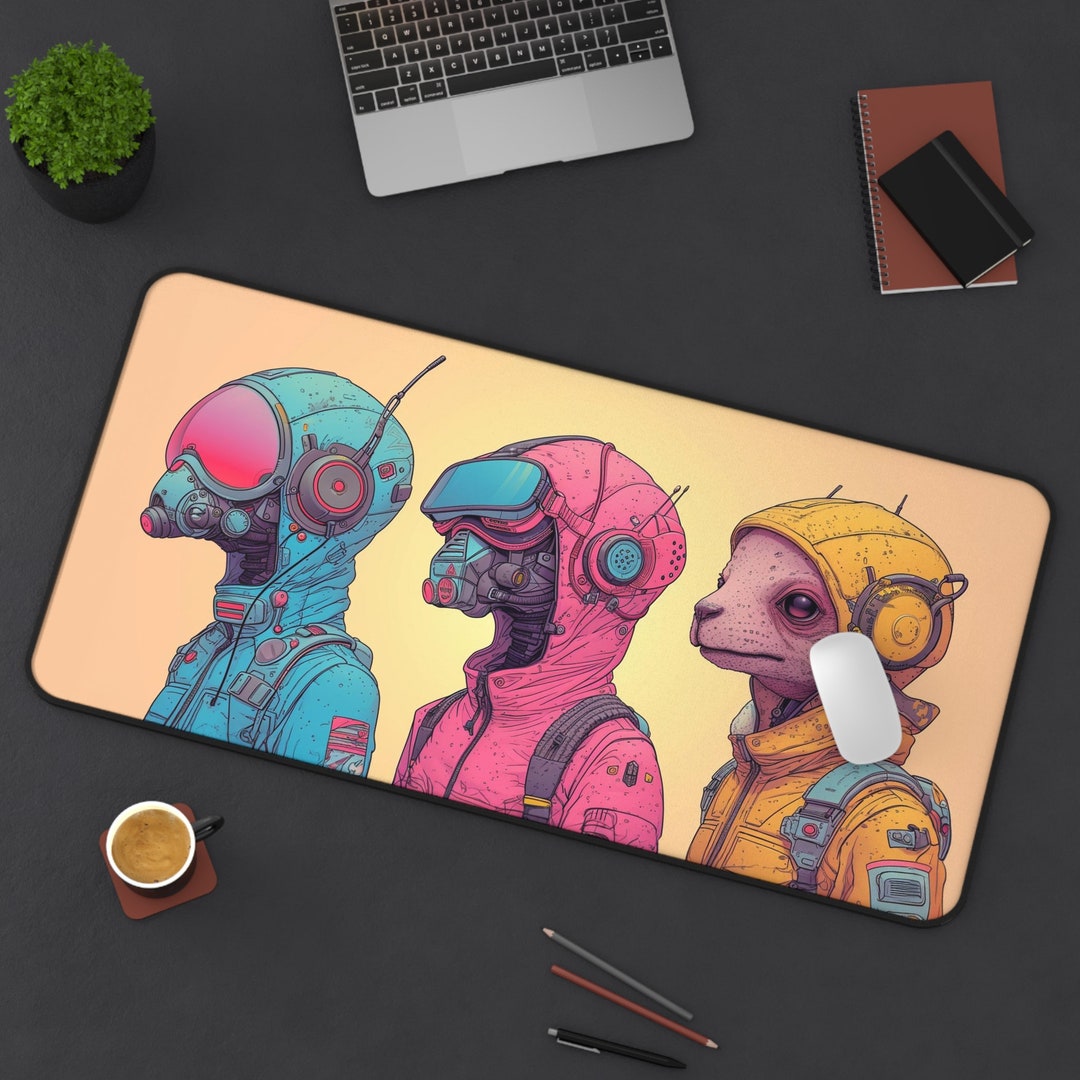 Cyberpunk Desk Mat, MTG Playmat, Extended Mouse Pad, Gaming Mouse Pad ...