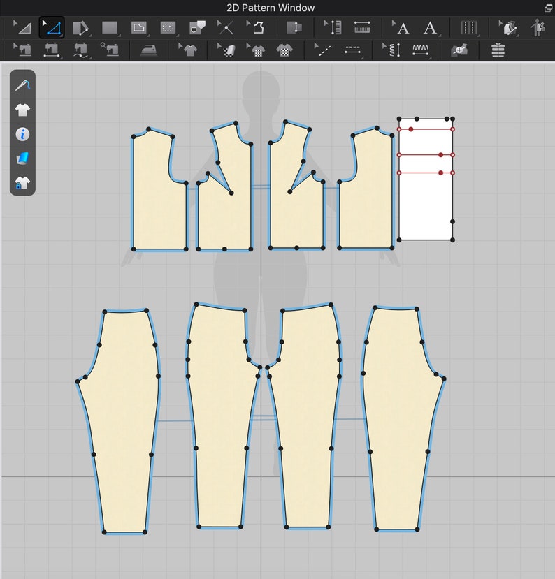 Custom Digital Clo3d/marvelous Designer Patterns and Blocks - Etsy