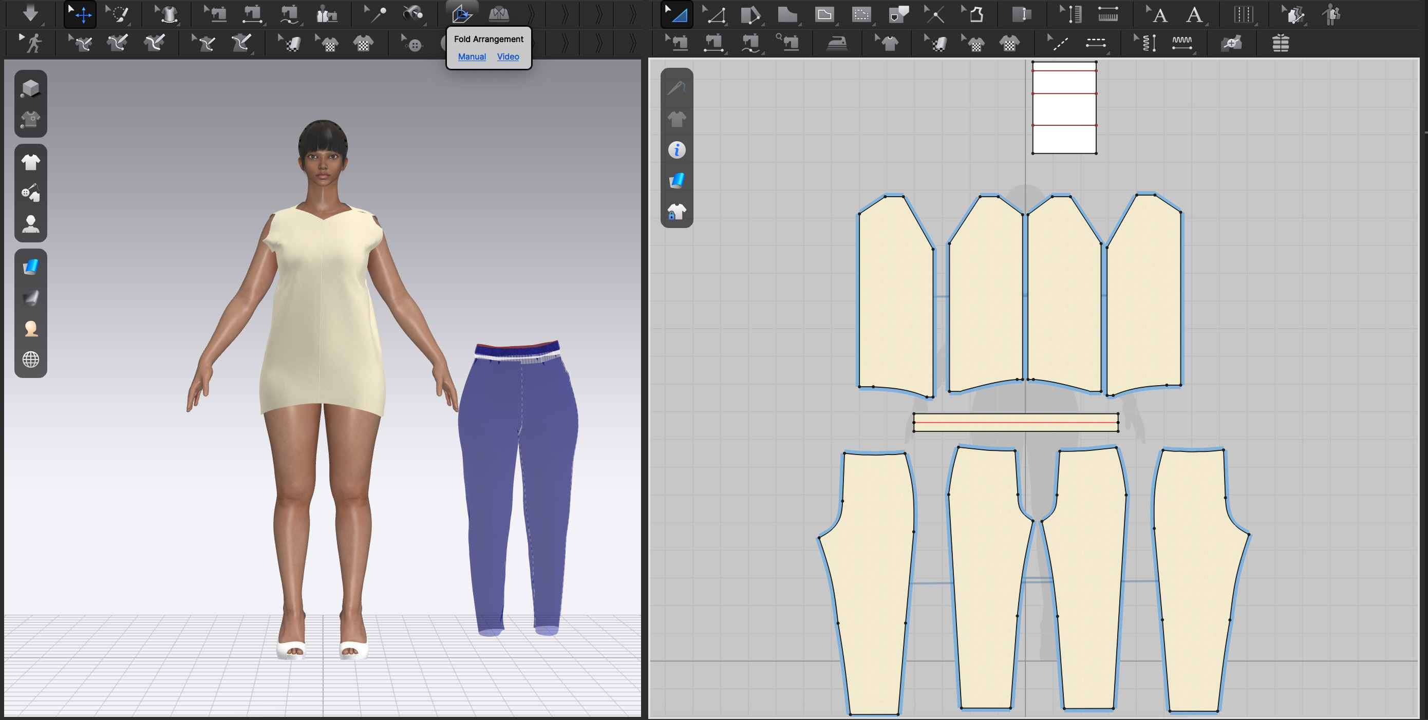 Custom Digital Clo3d/marvelous Designer Patterns and Blocks - Etsy