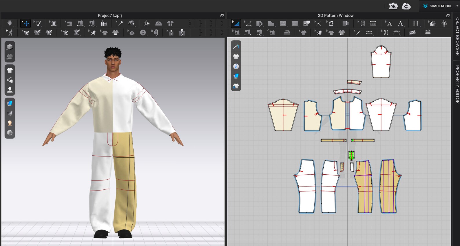 Custom Digital Clo3d/marvelous Designer Patterns and Blocks - Etsy