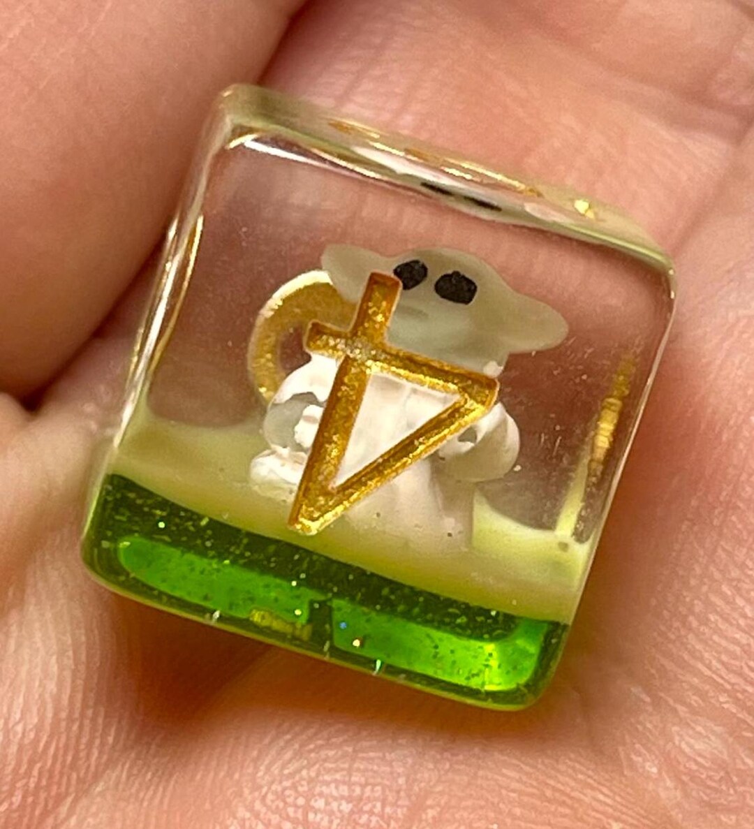 Baby Yoda Dice | D&D Dice | Grogu | Star Wars | Dnd | 7pc | Dice Set ...