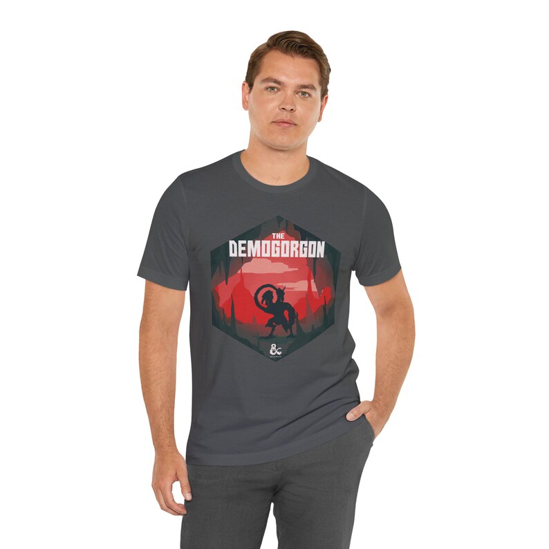 Dnd Demogorgon Jersey Short Sleeve Tee | Shirt | D&D | Monster | - Etsy