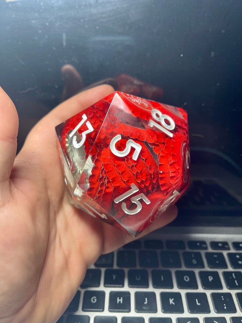 Fallout Nuka Cola Cap Large 83mm Handmade D20 Dice Giant Oversized ...