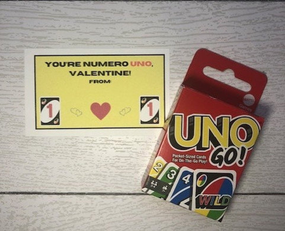 Printable "numero Uno" Valentine Cards/tags for Kids, Classrooms ...