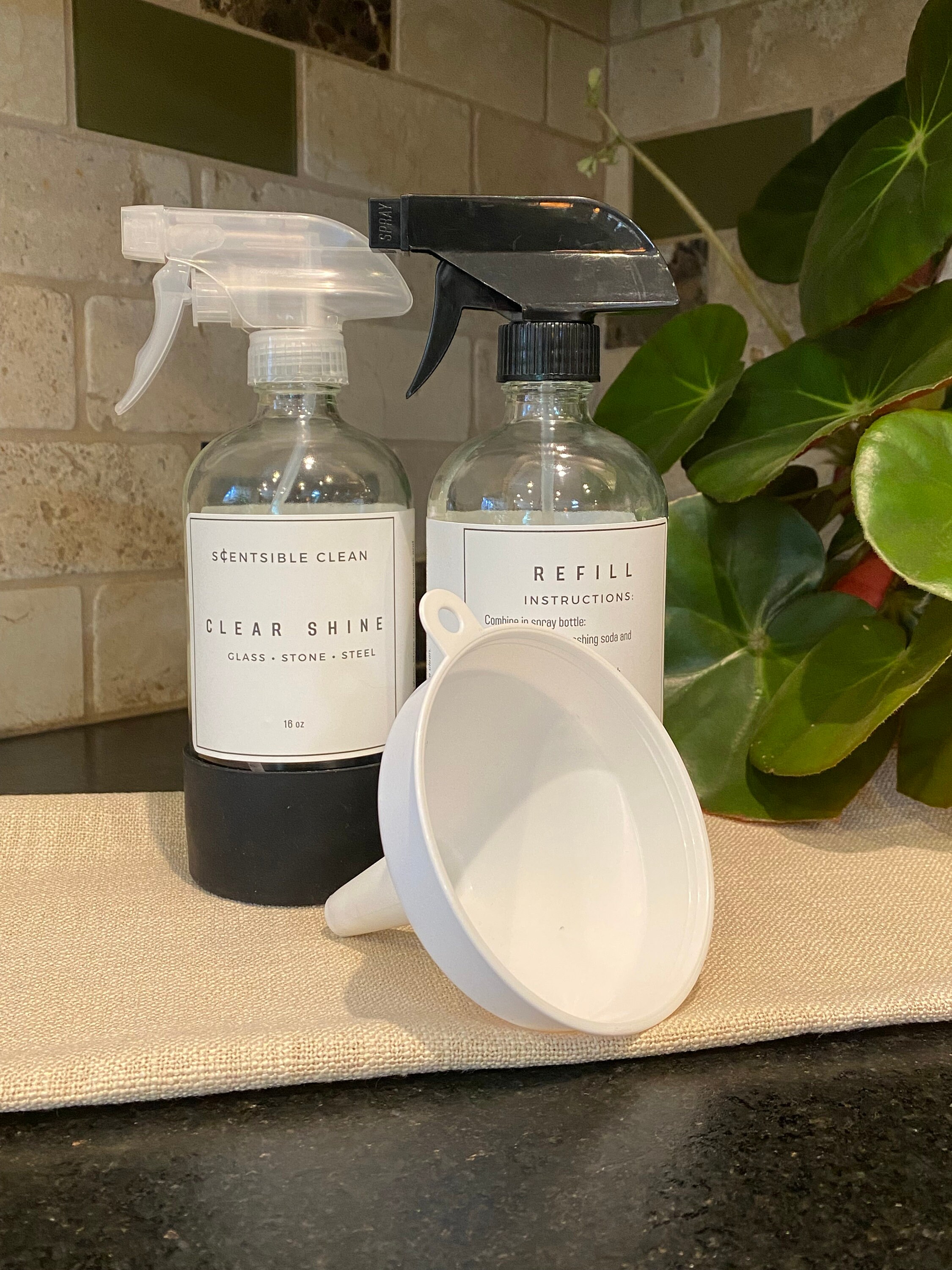 DIY Kit to Make Your Own Household Cleaners. Kit Includes 2 Spray ...