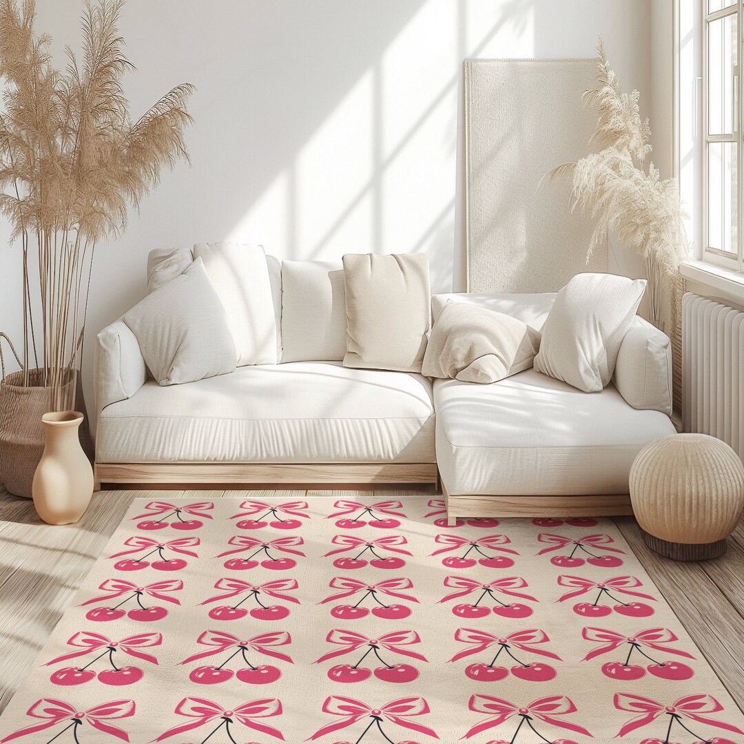 Y2k Rug Coquette Room Decor Pink Aesthetic Decor Pink Birthday Gift for ...
